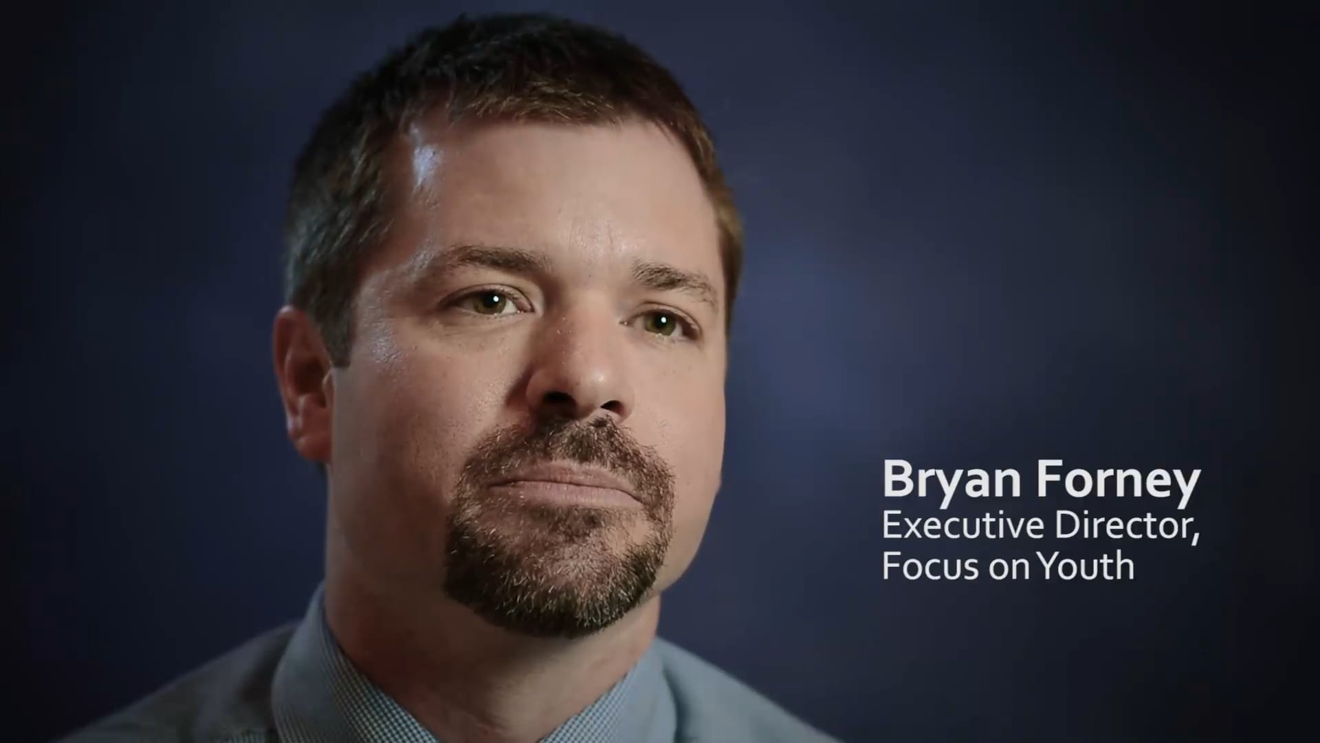 Bryan Forney, Executive Director, Focus on Youth on Vimeo
