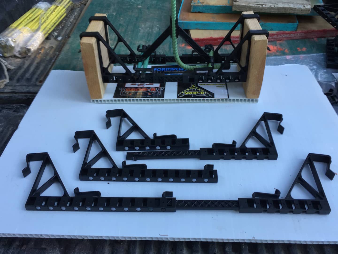 SNAPP BARR | replace tie wire, braces, cleats, fast easy install, hold ...