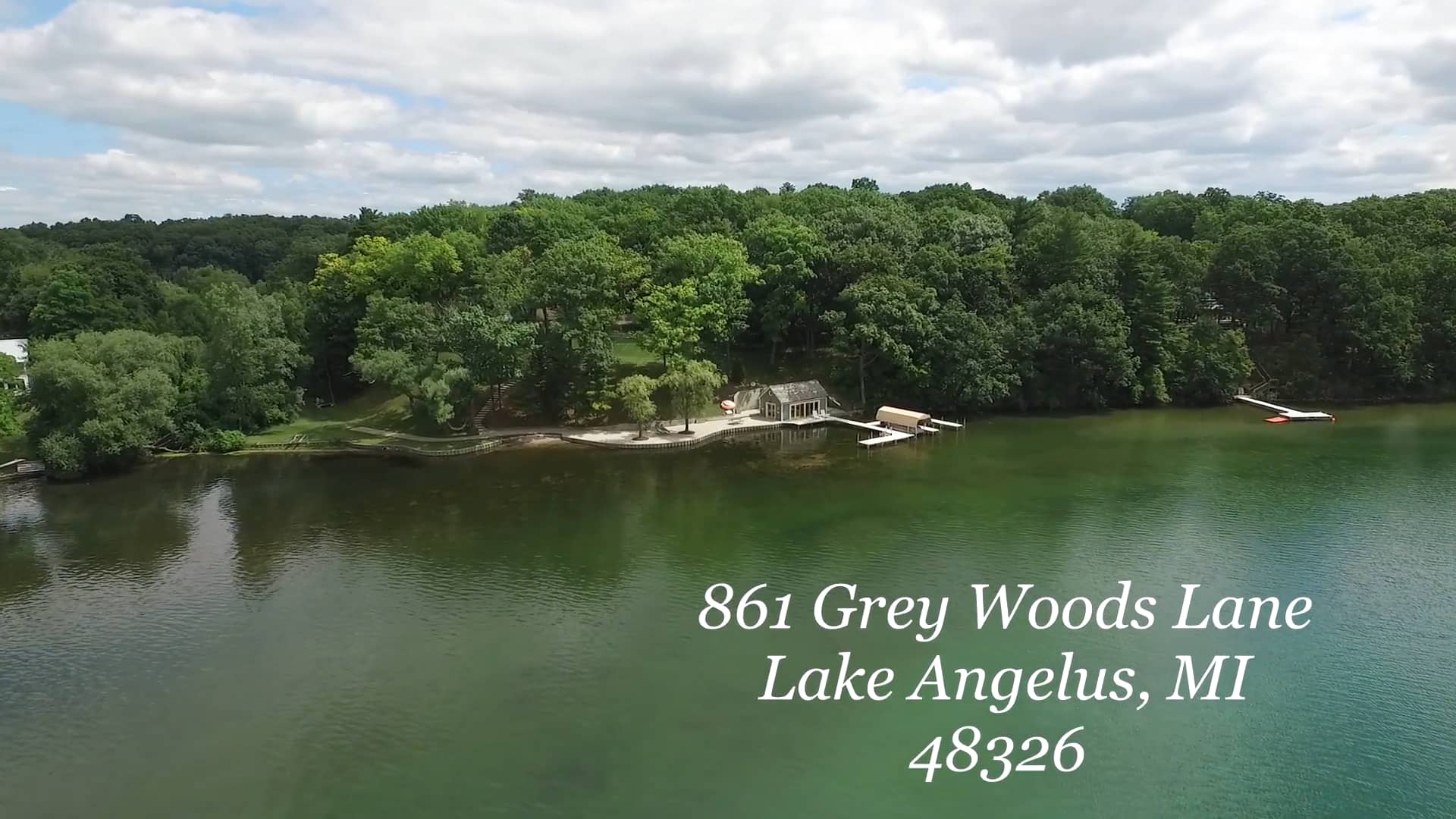 861 Grey Woods Lake Angelus, MI on Vimeo