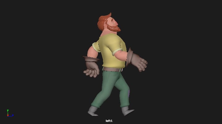 Cocky Walk Smooth Side View on Vimeo