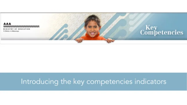 Introducing the key competencies tool