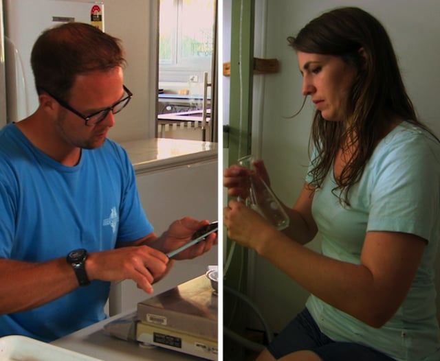 Two marine scientists — Science Learning Hub