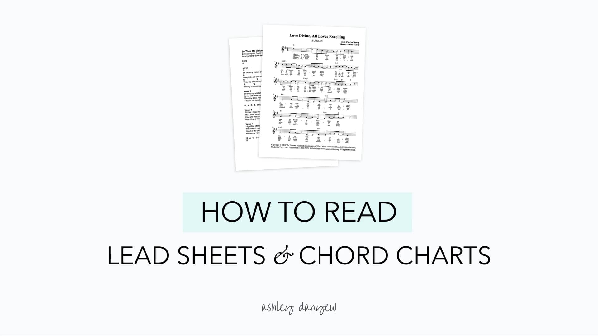 How to Read Lead Sheets and Chord Charts on Vimeo