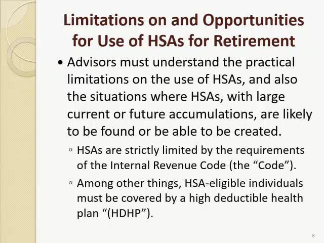 Practical steps for adding HSA advisory services to your 401(k ...