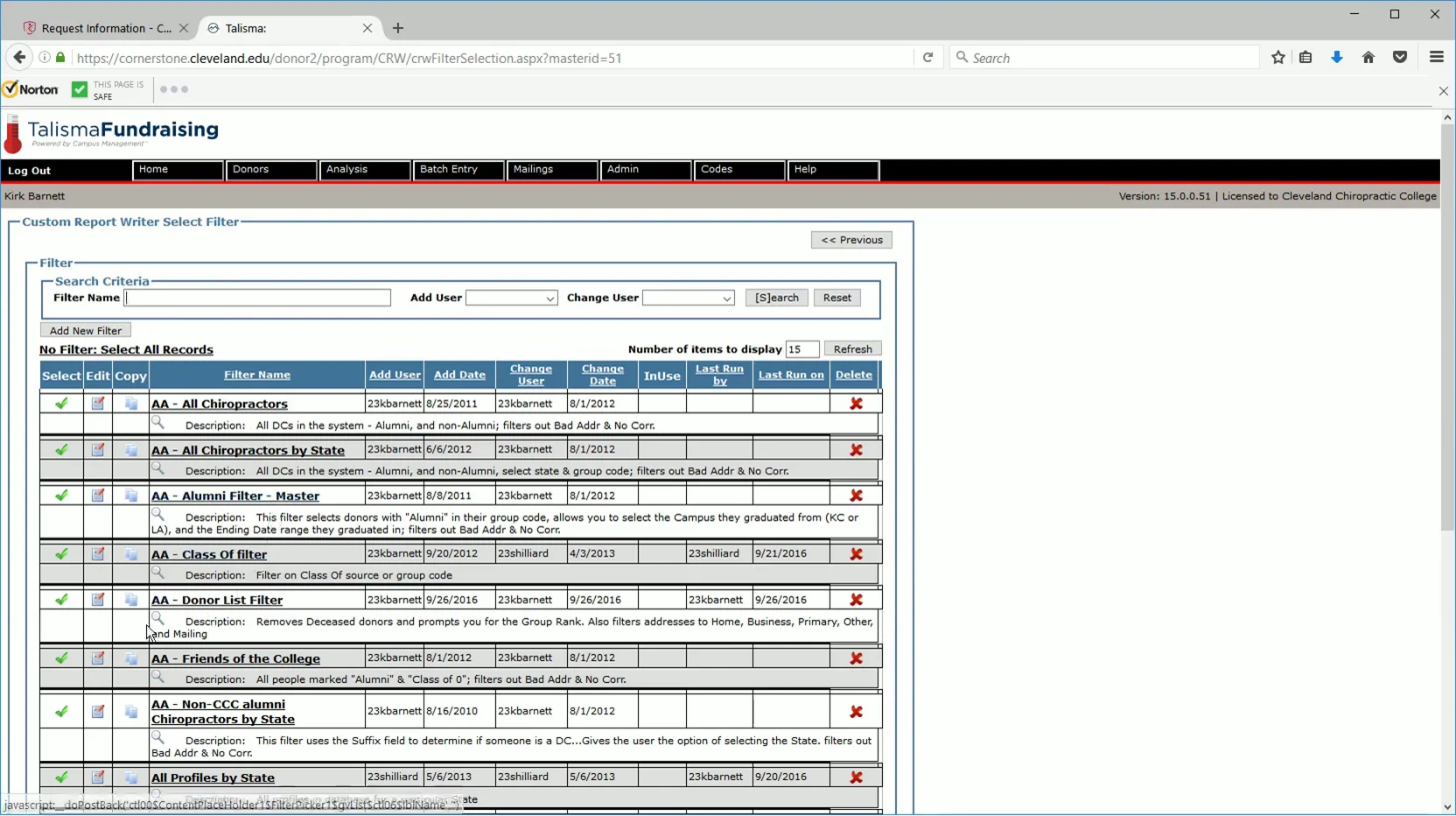 TFR - Address List Tutorial on Vimeo