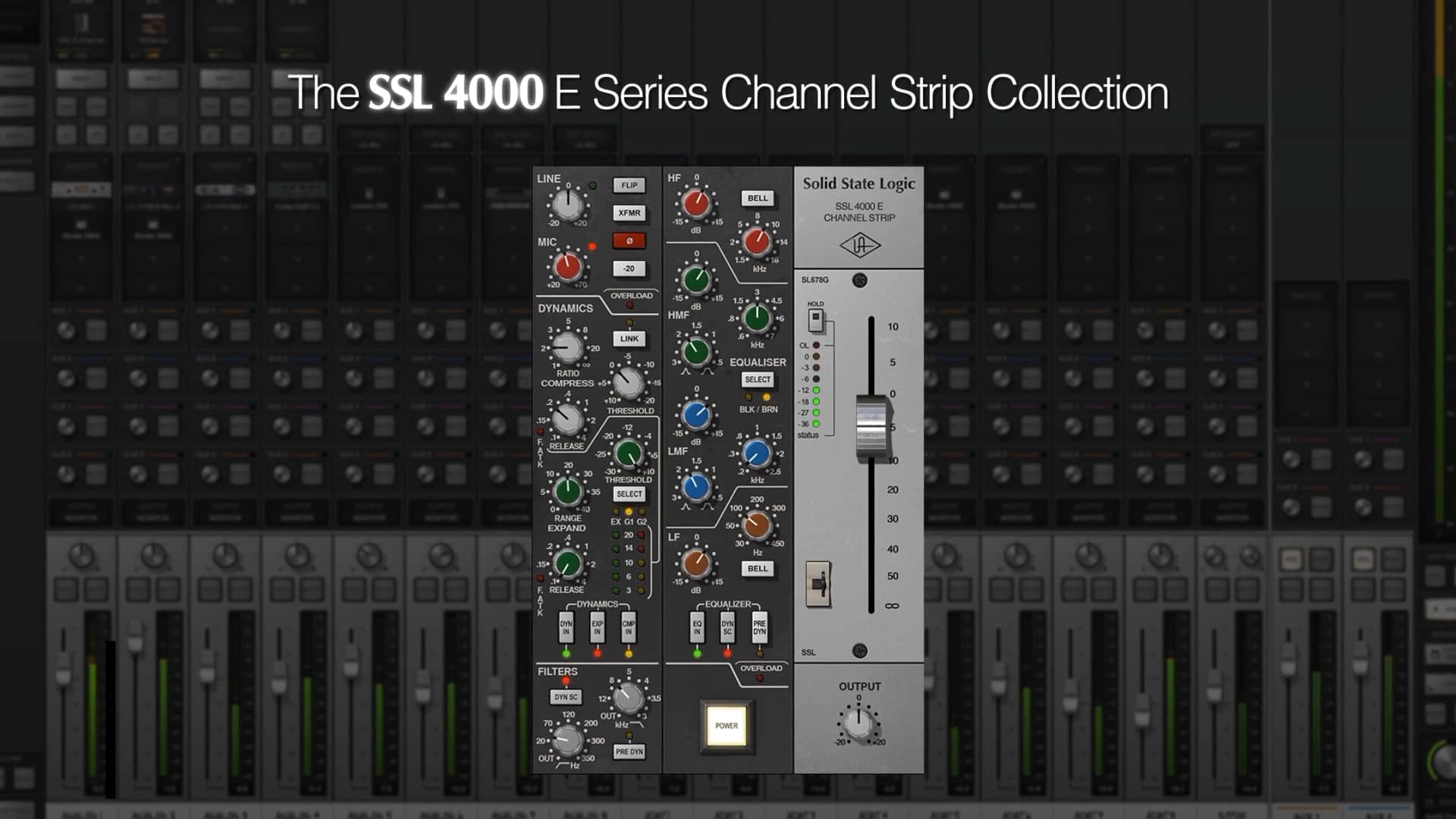Universal Audio - SSL 4000 "E-Series" Channel Strip plug-in for the UAD ...