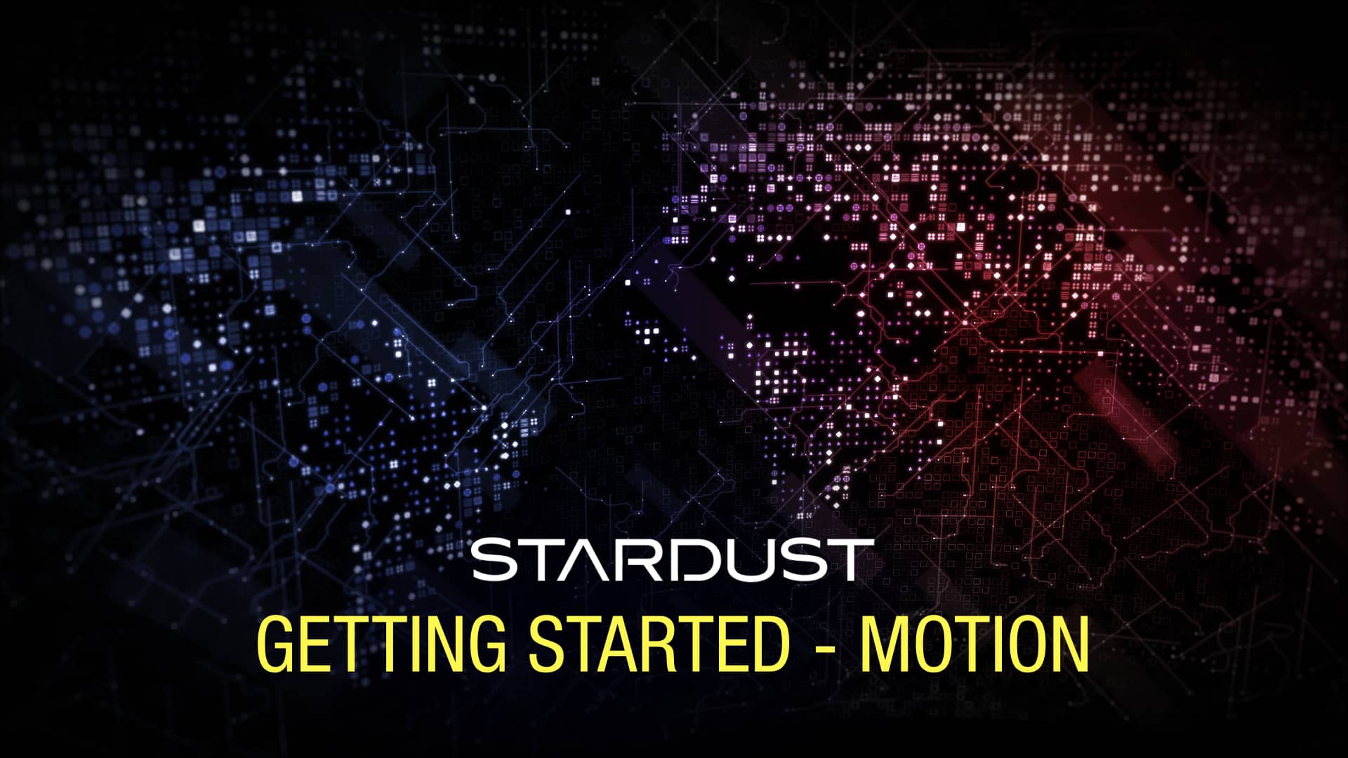 Stardust Getting Started Tutorial - Motion Node on Vimeo