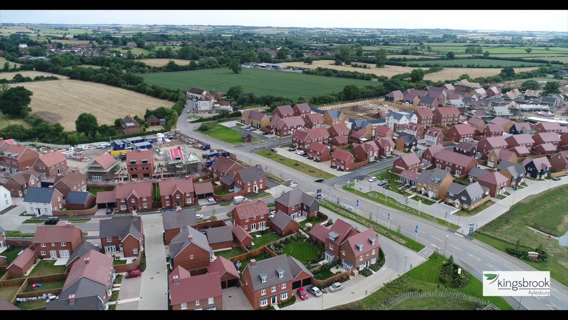 Kingsbrook, Aylesbury progress July 2017 on Vimeo