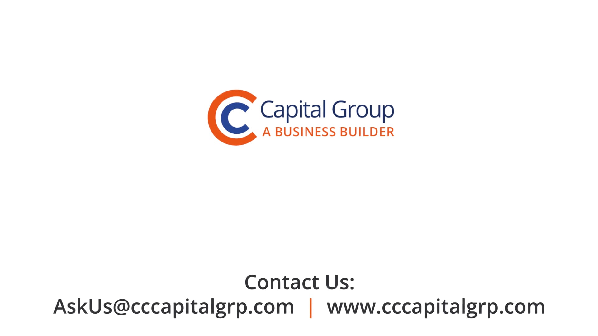 CC Capital Group - Your Business Builder Specialist! on Vimeo