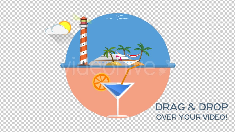 Summer Cruises Travel - Motion Graphics Flat Concept Animation on Vimeo