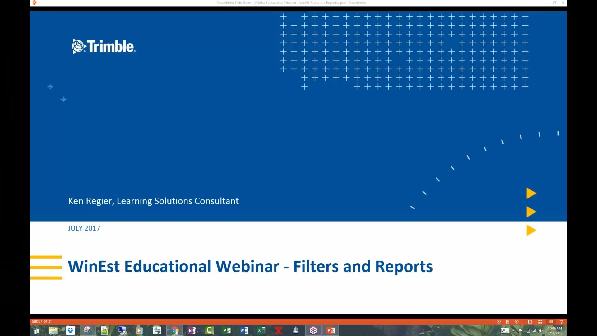 WinEst - Filters and Reports on Vimeo