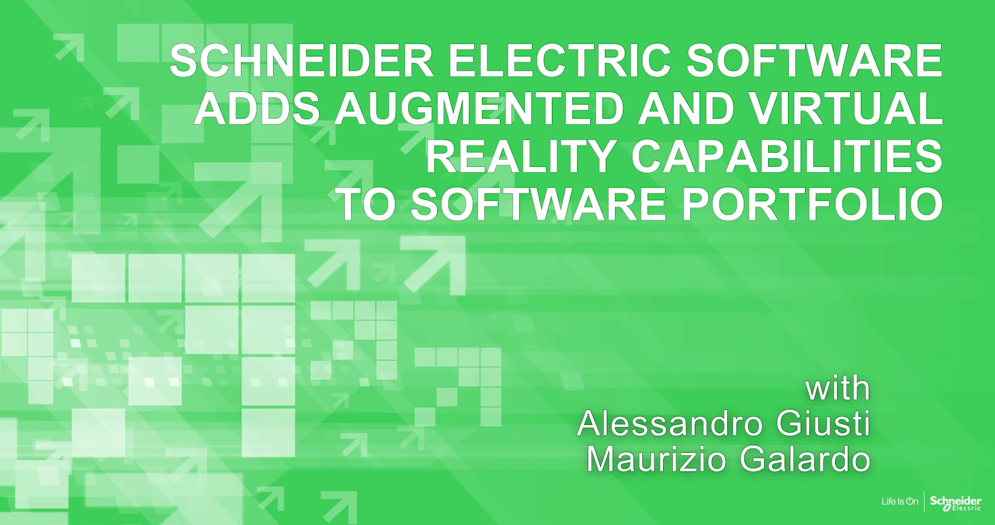 Schneider Electric Software adds augmented and virtual reality ...