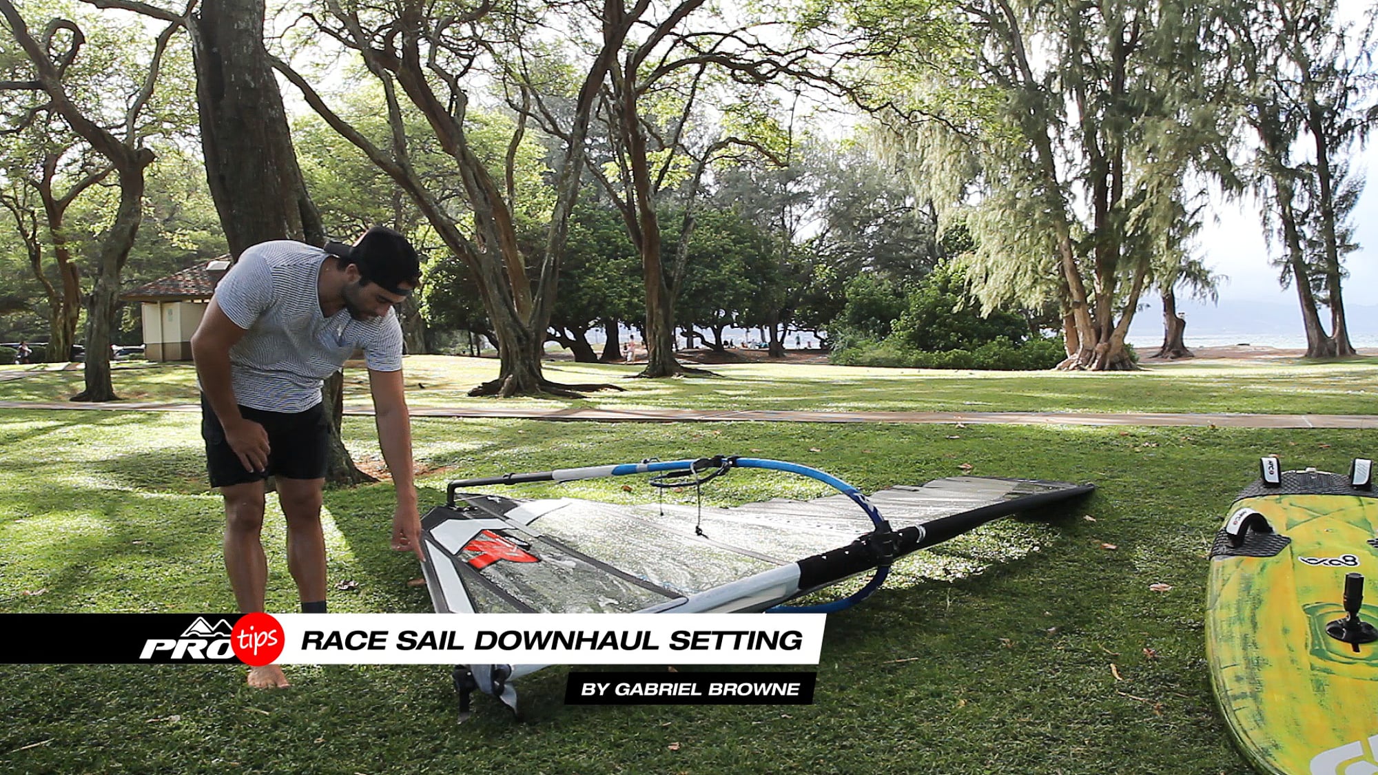 Pro Tips | How to find optimum RACE SAIL DOWNHAUL SETTING | Windsurfing Videos | MauiSails Hawaii