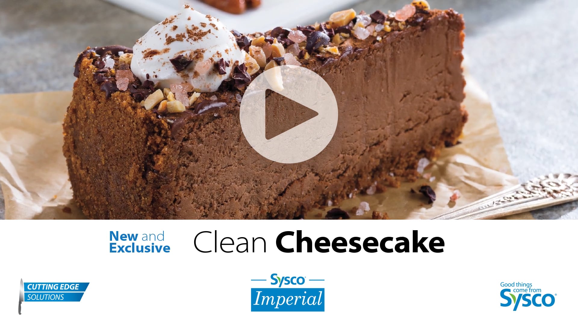Sysco Cutting Edge Solutions - Cheesecake on Vimeo