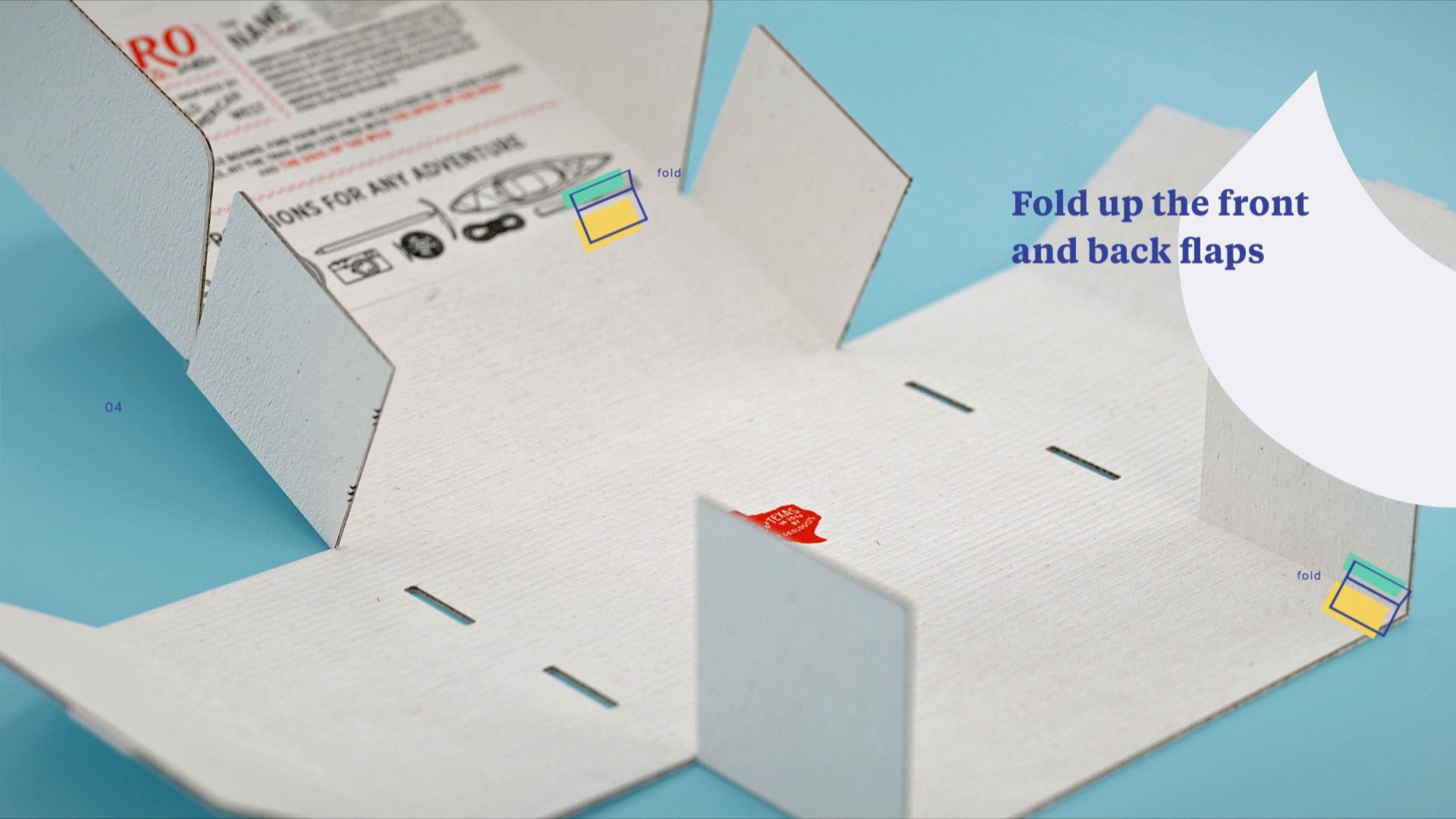 How to assemble a mailer box on Vimeo