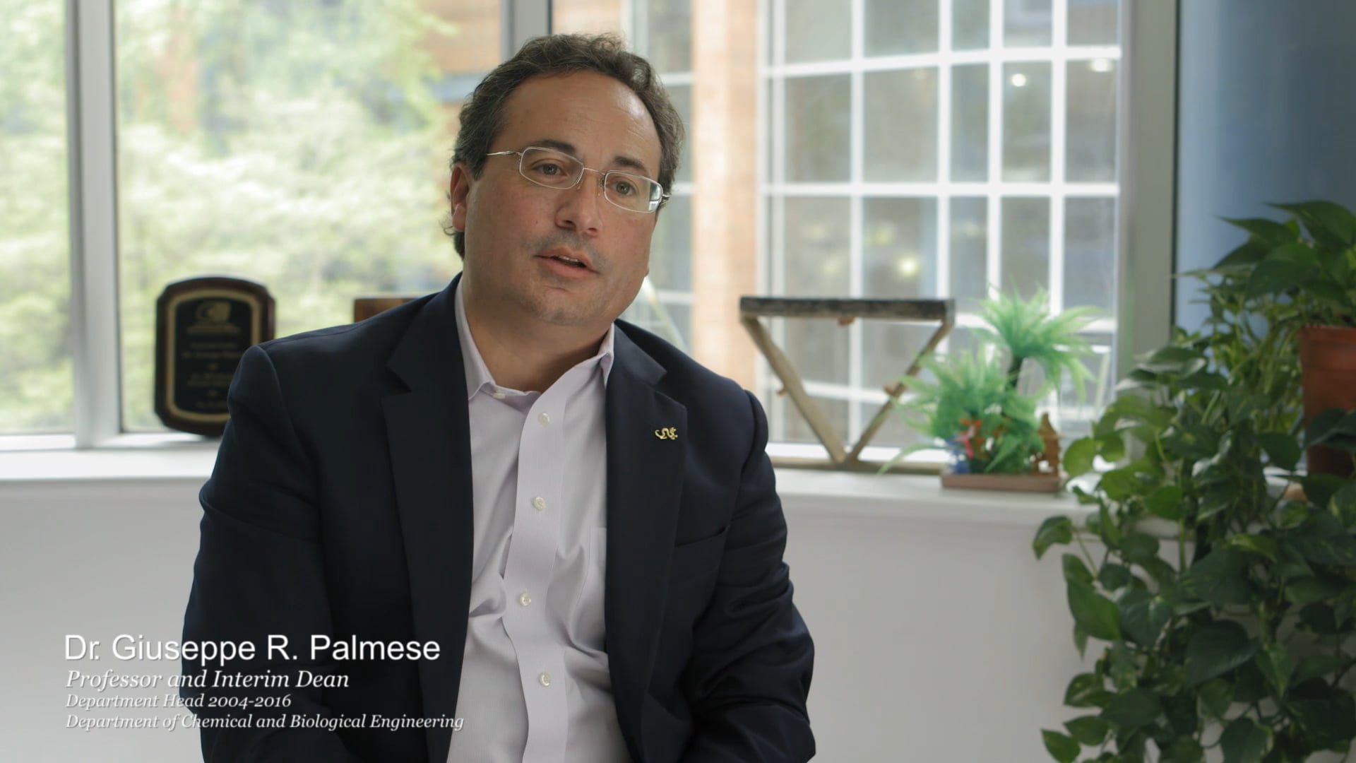 Prof. Giuseppe R. Palmese on Vimeo