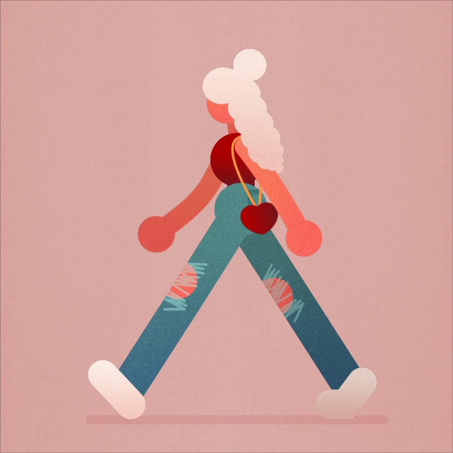 Walking on Vimeo