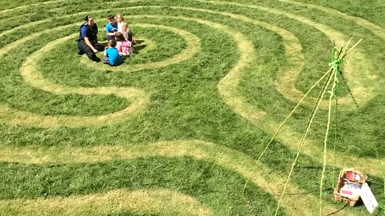 Lyngford Park Labyrinth on Vimeo