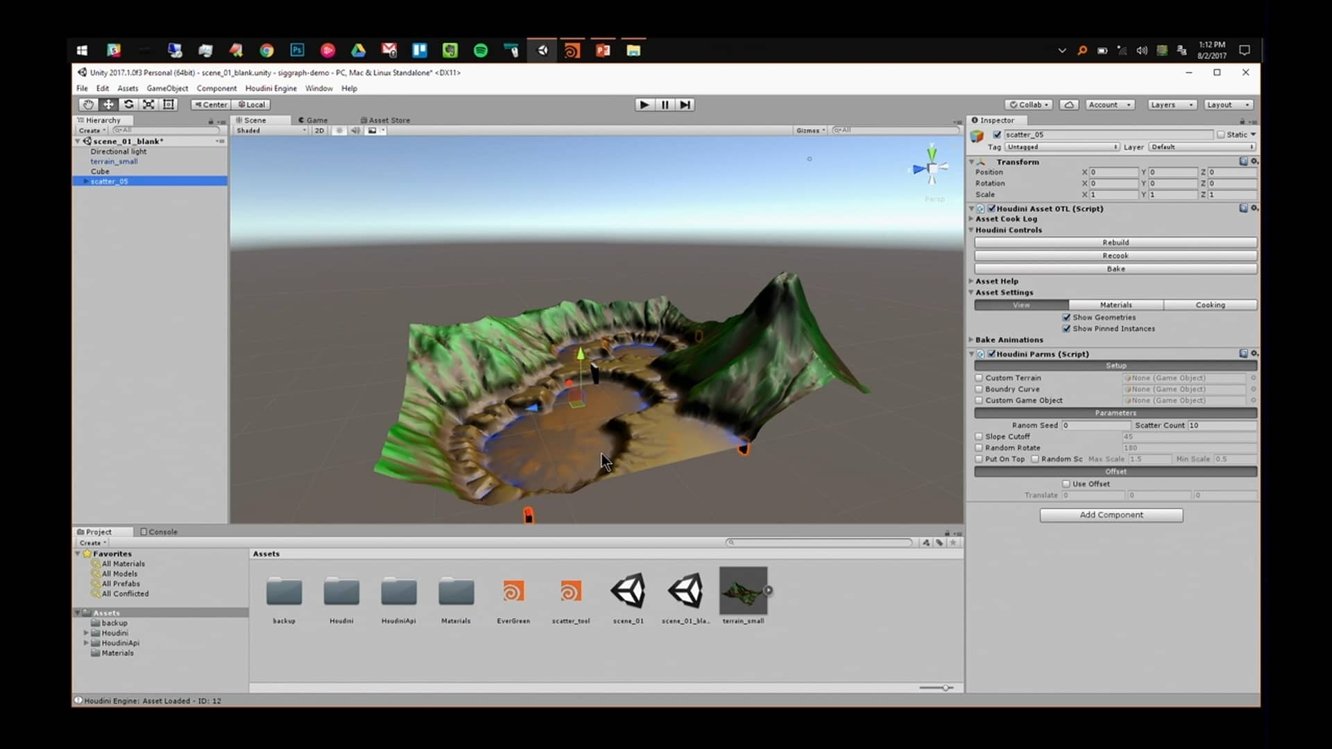 Procedural Scattering in Houdini Engine and Unity | John Moncrief ...