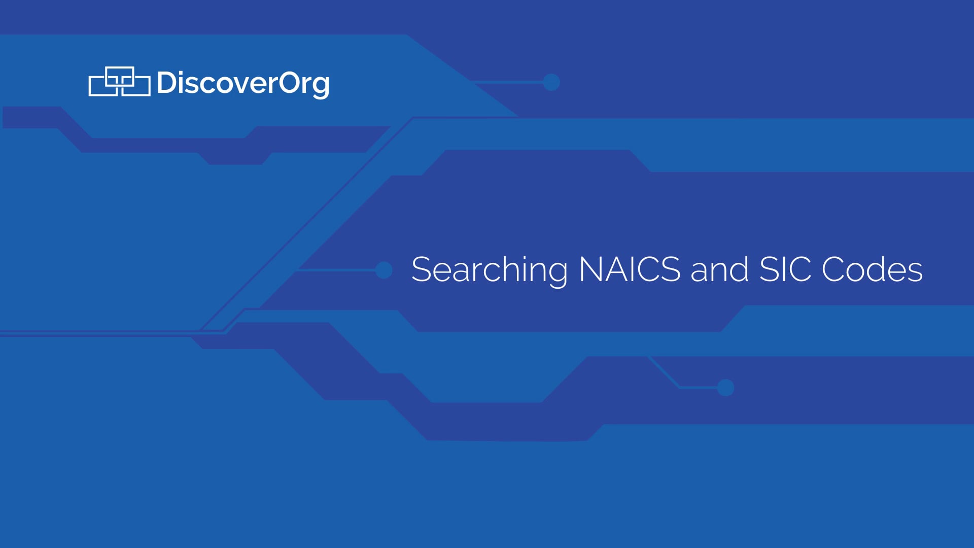 Searching NAICS & SIC Codes on Vimeo