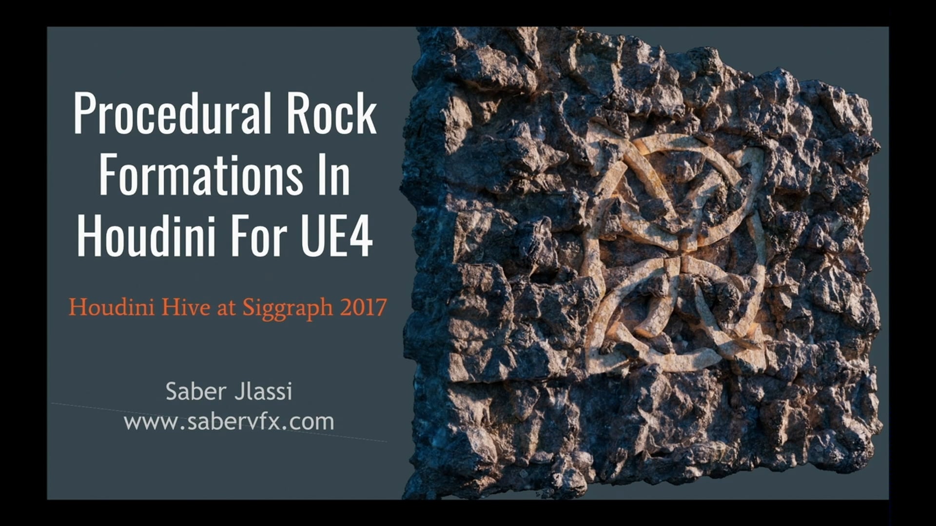 Procedural Rock Formations for UE4 | Saber Jlassi | Houdini HIVE at ...