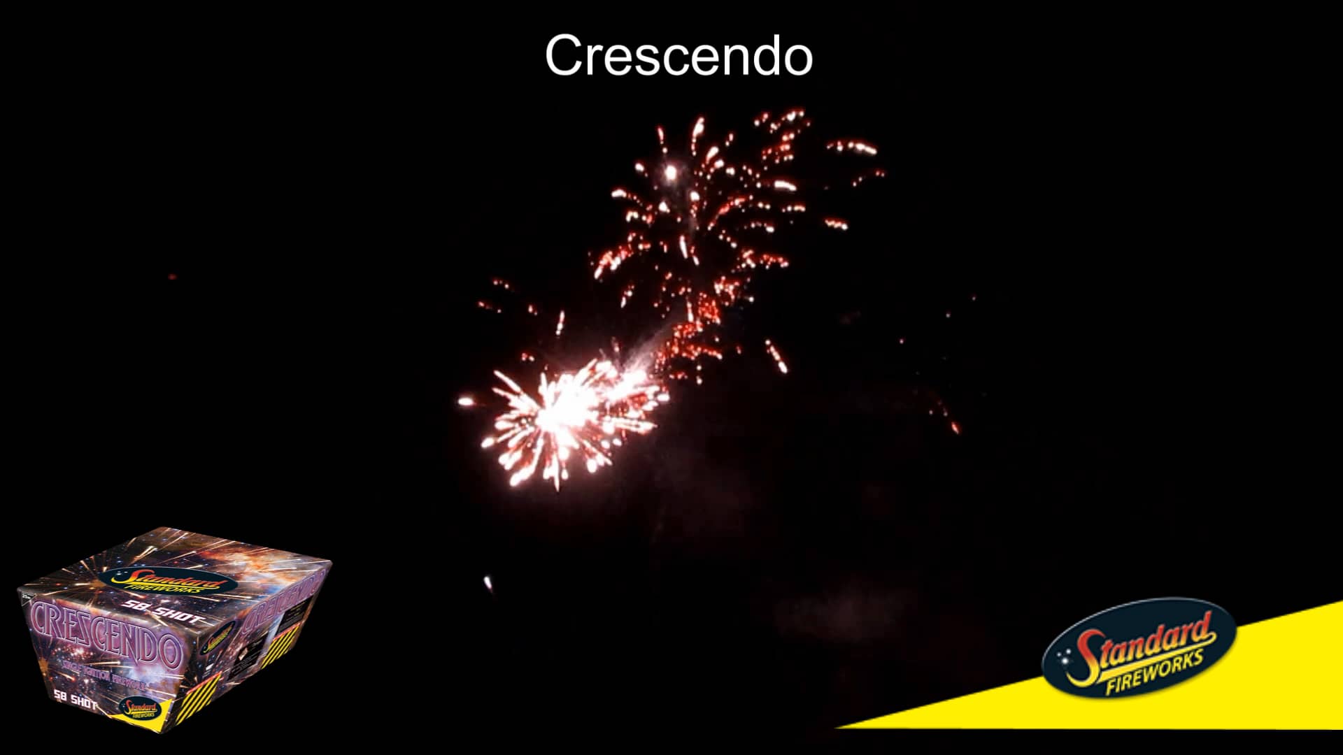 Crescendo Single Ignition Fan Cake by Standard Fireworks on Vimeo