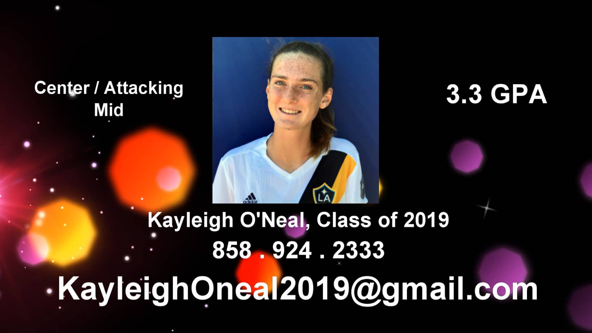 Kayleigh O'Neal Class of 2019 Soccer Highlight Video on Vimeo