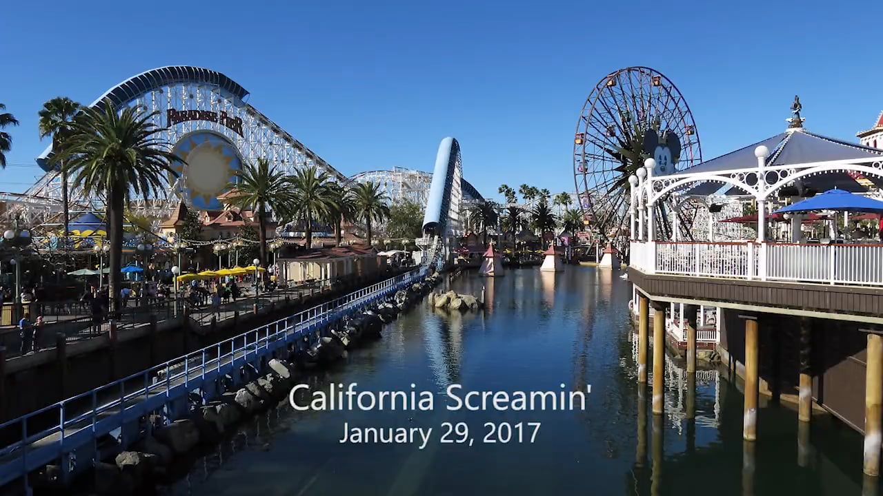 2017-0129 California Screamin' Ride on Vimeo