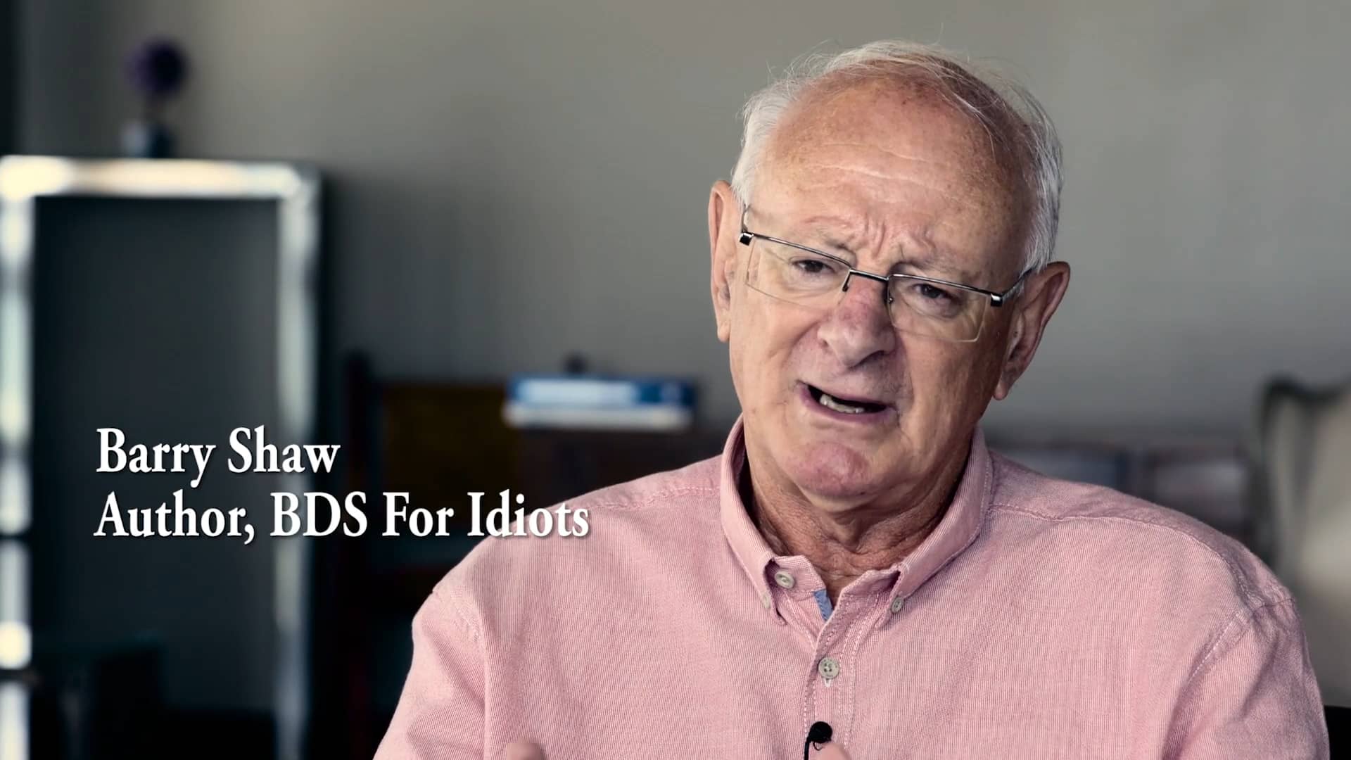 Barry Shaw on Boycotting Israel on Vimeo