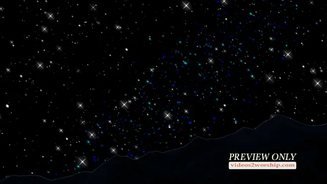 Animated Night Sky Background