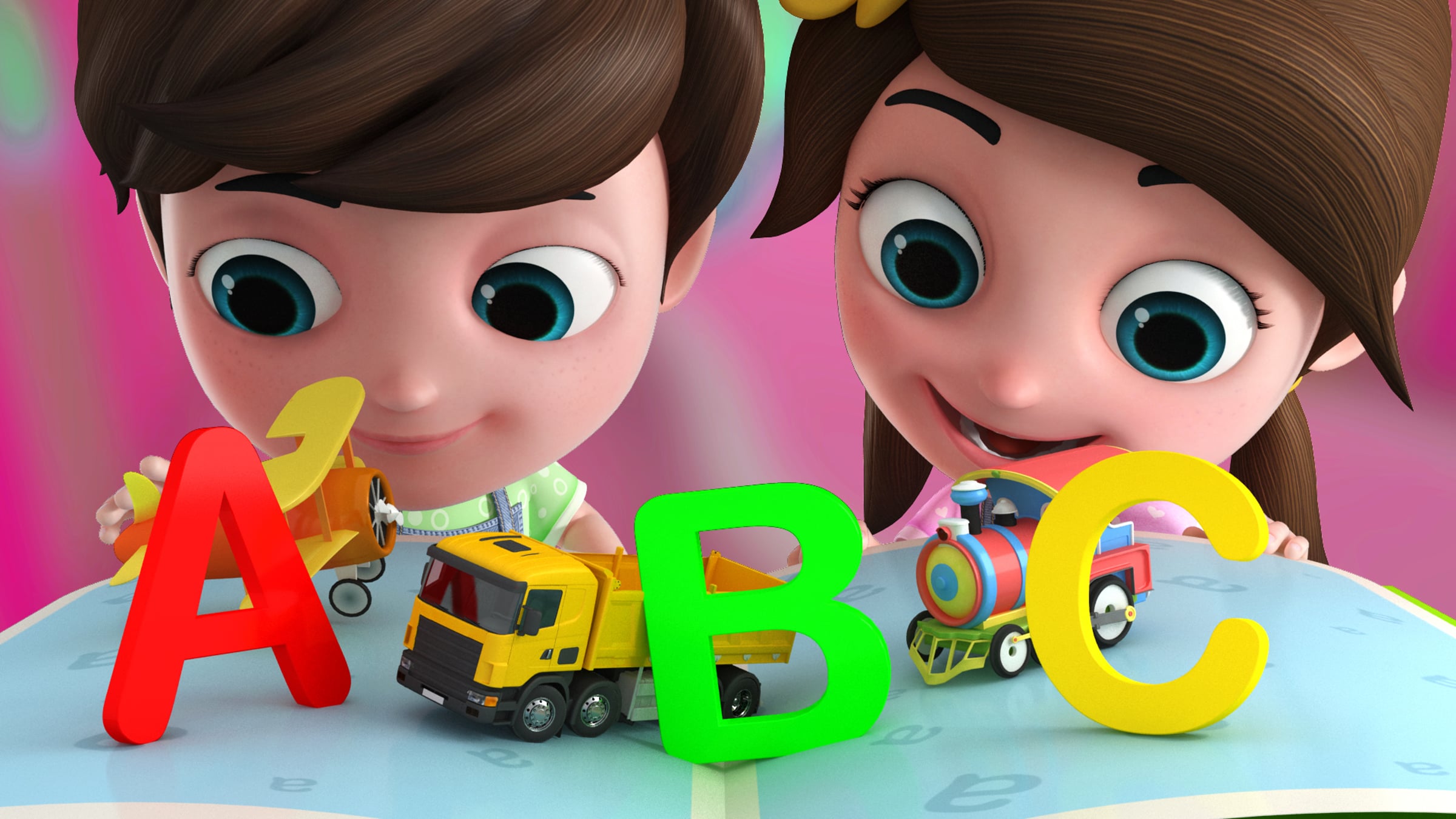 Learning Alphabets - ABC Book For Kids - A For Apple Videos - Rhymes ...