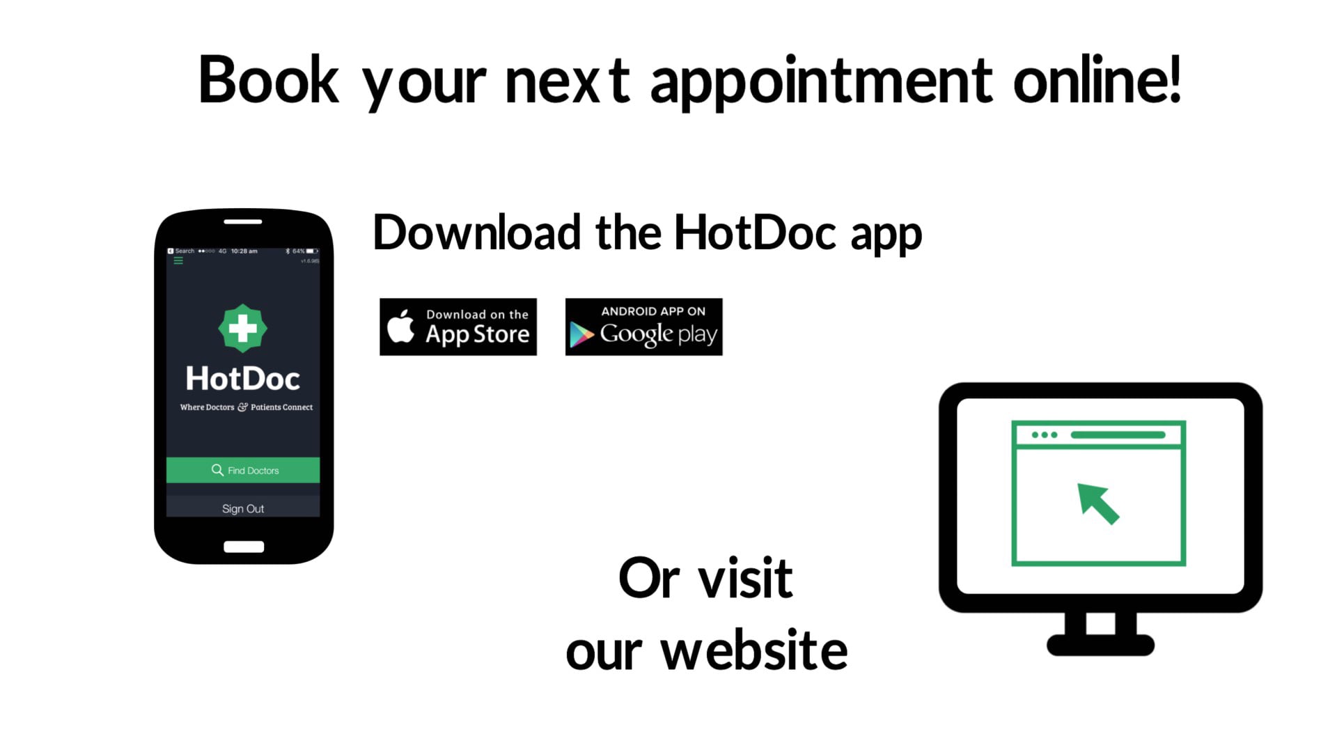 Hotdoc booking in-practice promo on Vimeo