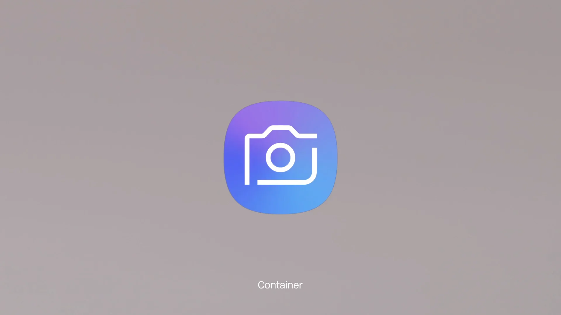 Samsung | Camera Icon on Vimeo