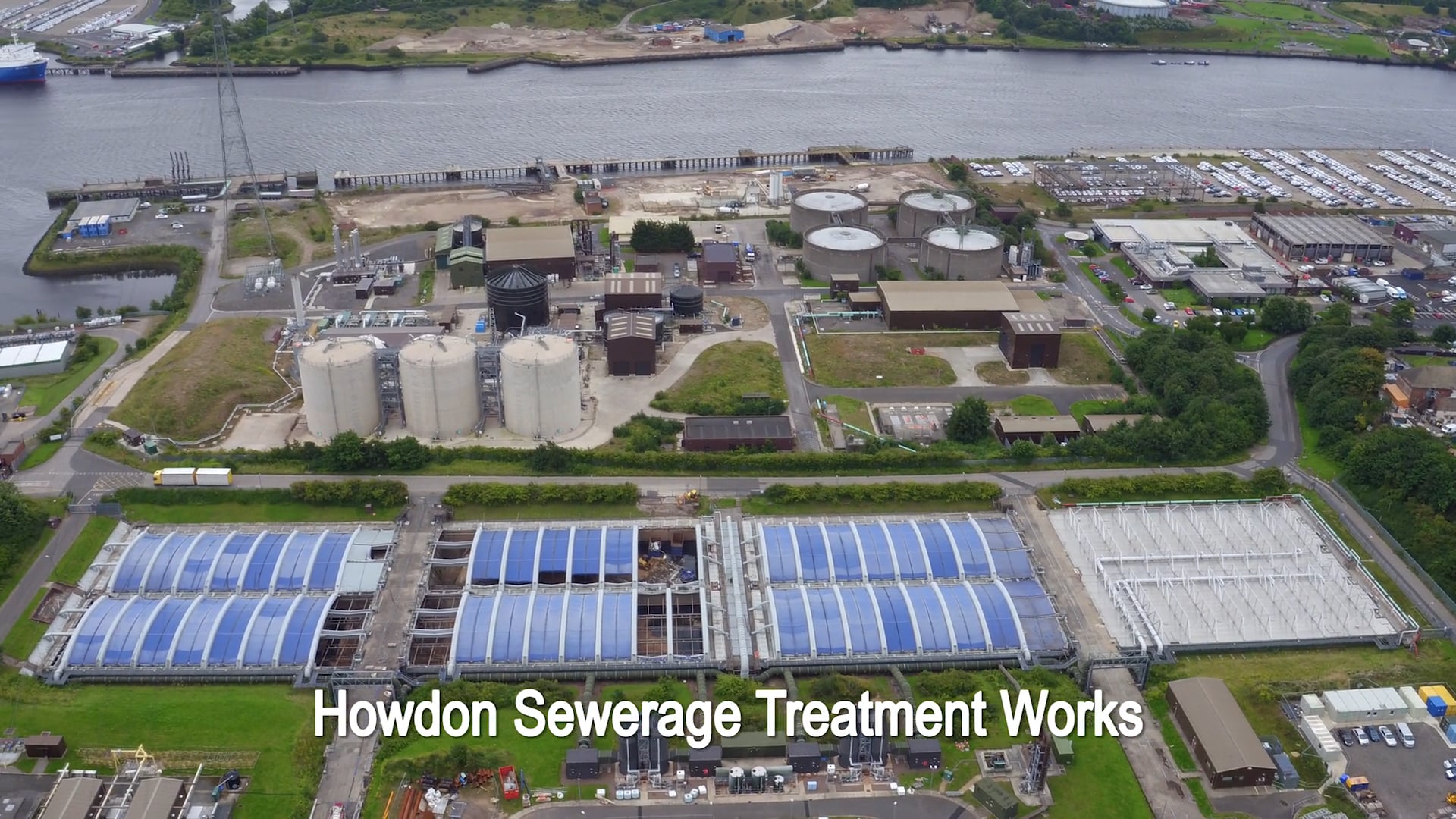 Howdon Sewerage Treatment Works August 2017 on Vimeo