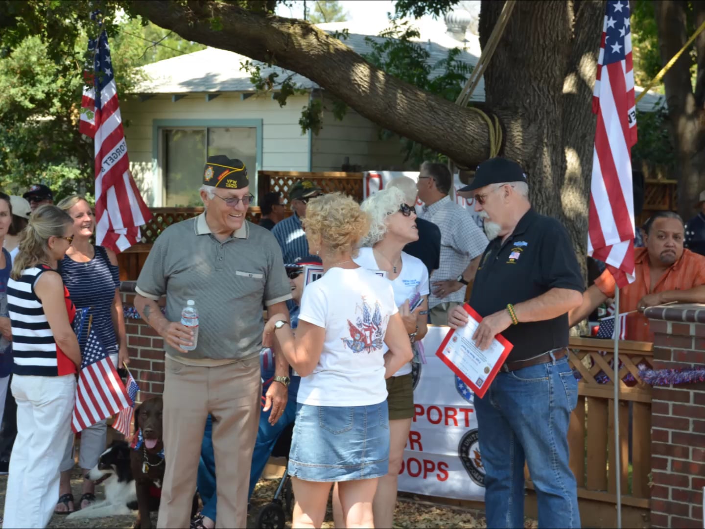 Welcome Home Celebration for US Army Capt. Dean De Smet on Vimeo