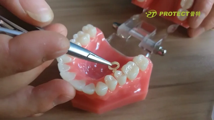 Orthodontic attachment Mini Mold-Button Bonder on Vimeo