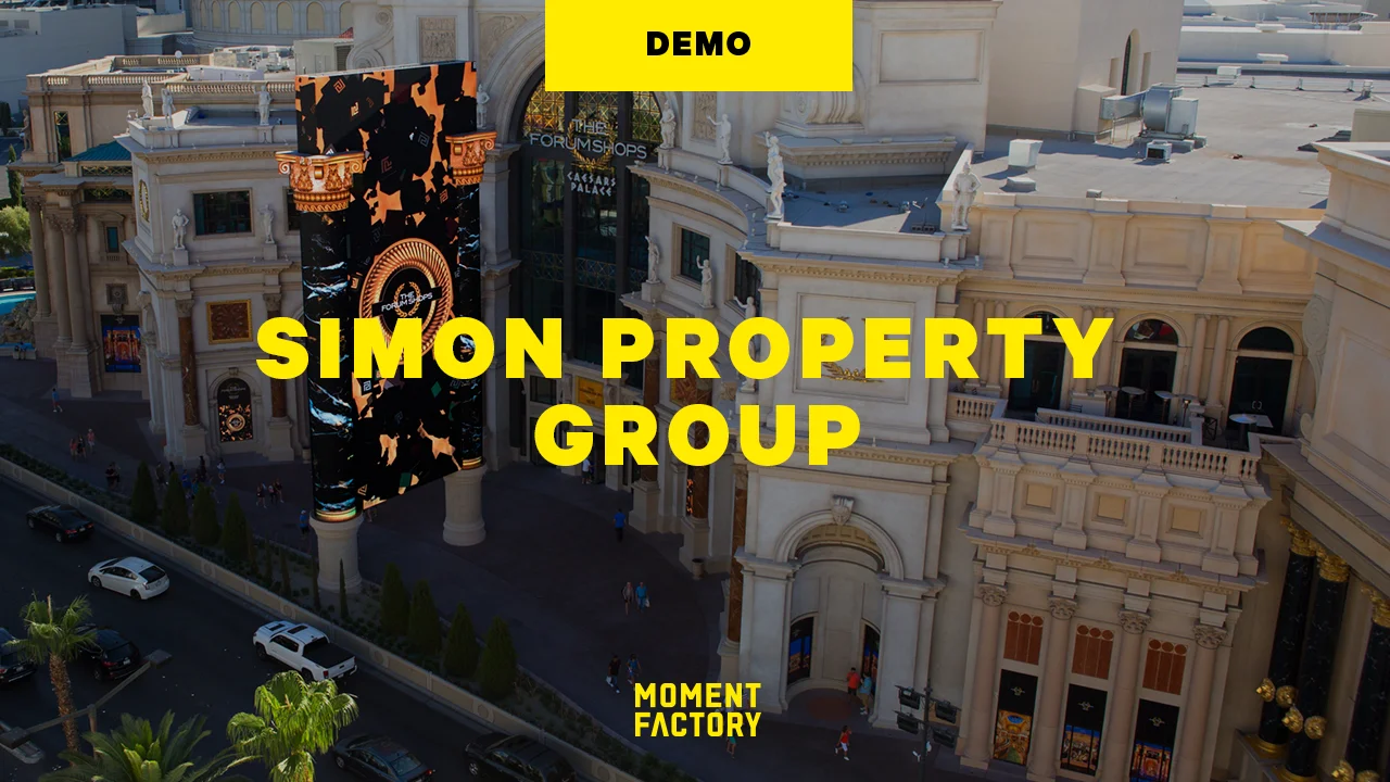 SIMON PROPERTY’S MULTIMEDIA MARQUEE [DEMO] on Vimeo