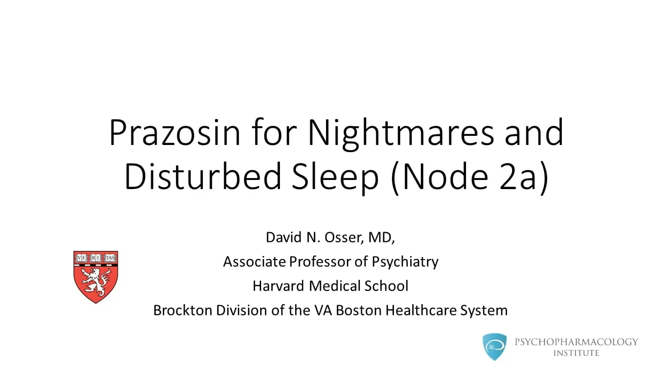 04- Prazosin for sleep disturbances on Vimeo