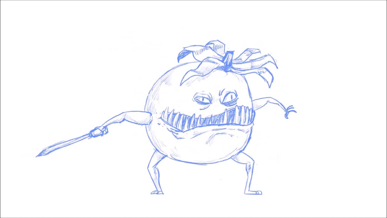 Tamator Character Intro Pencil test. on Vimeo