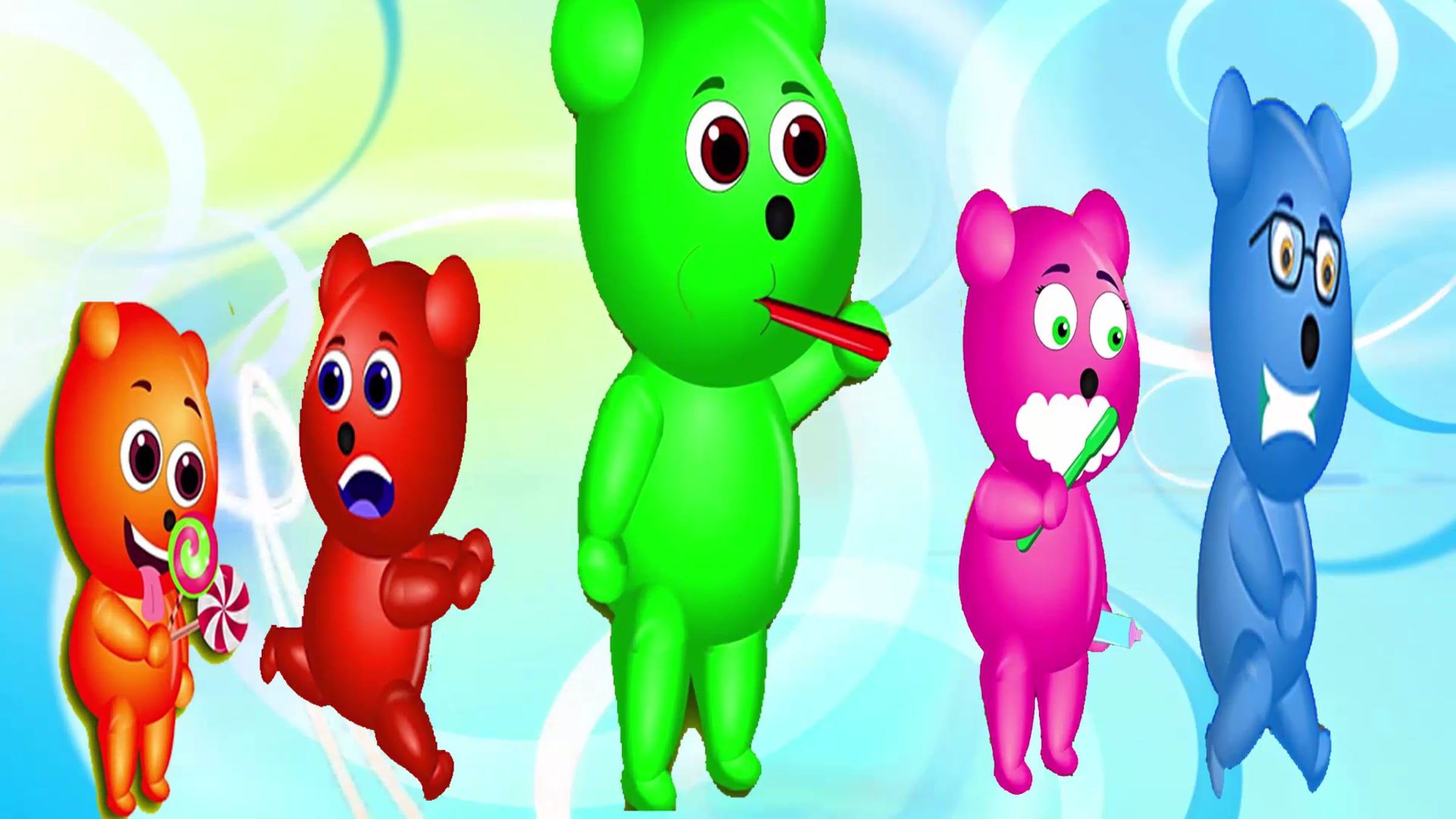 Mega Gummy Bear Finger Famile | Finger Family