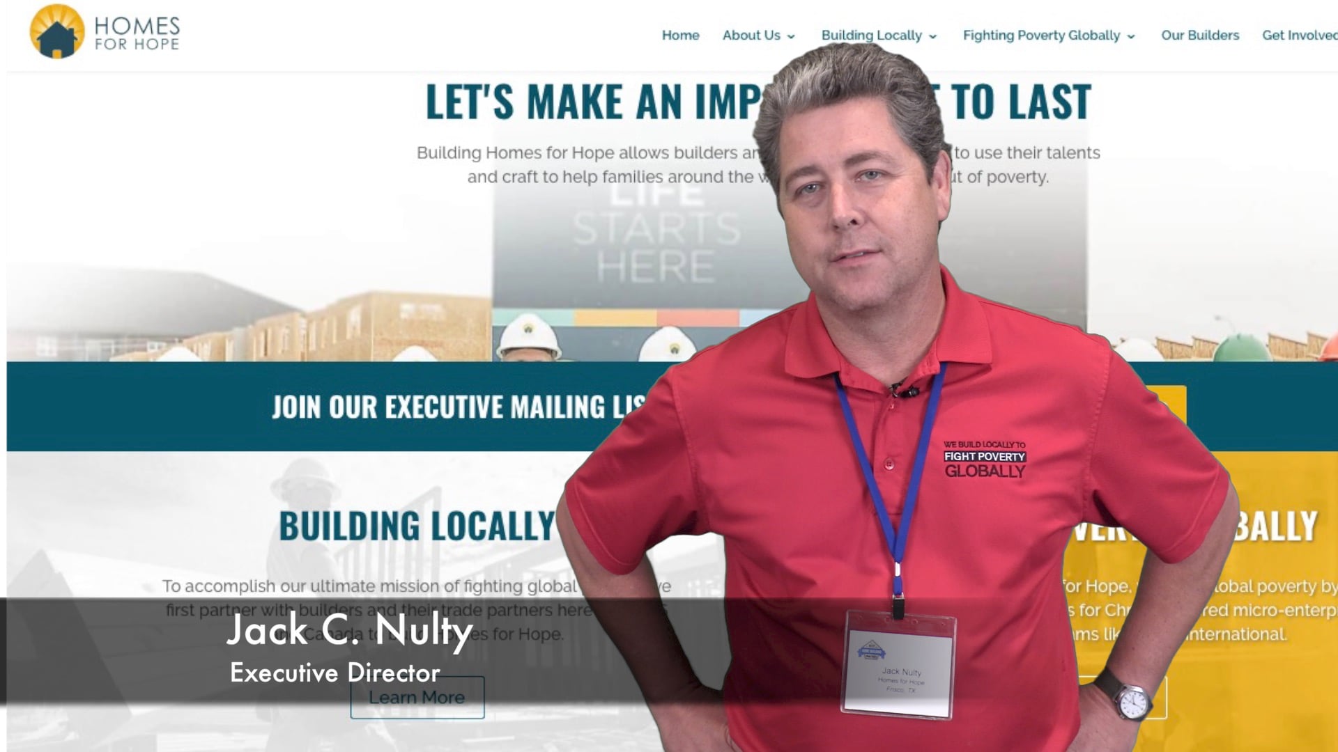 Jack Nulty - Homes for Hope on Vimeo