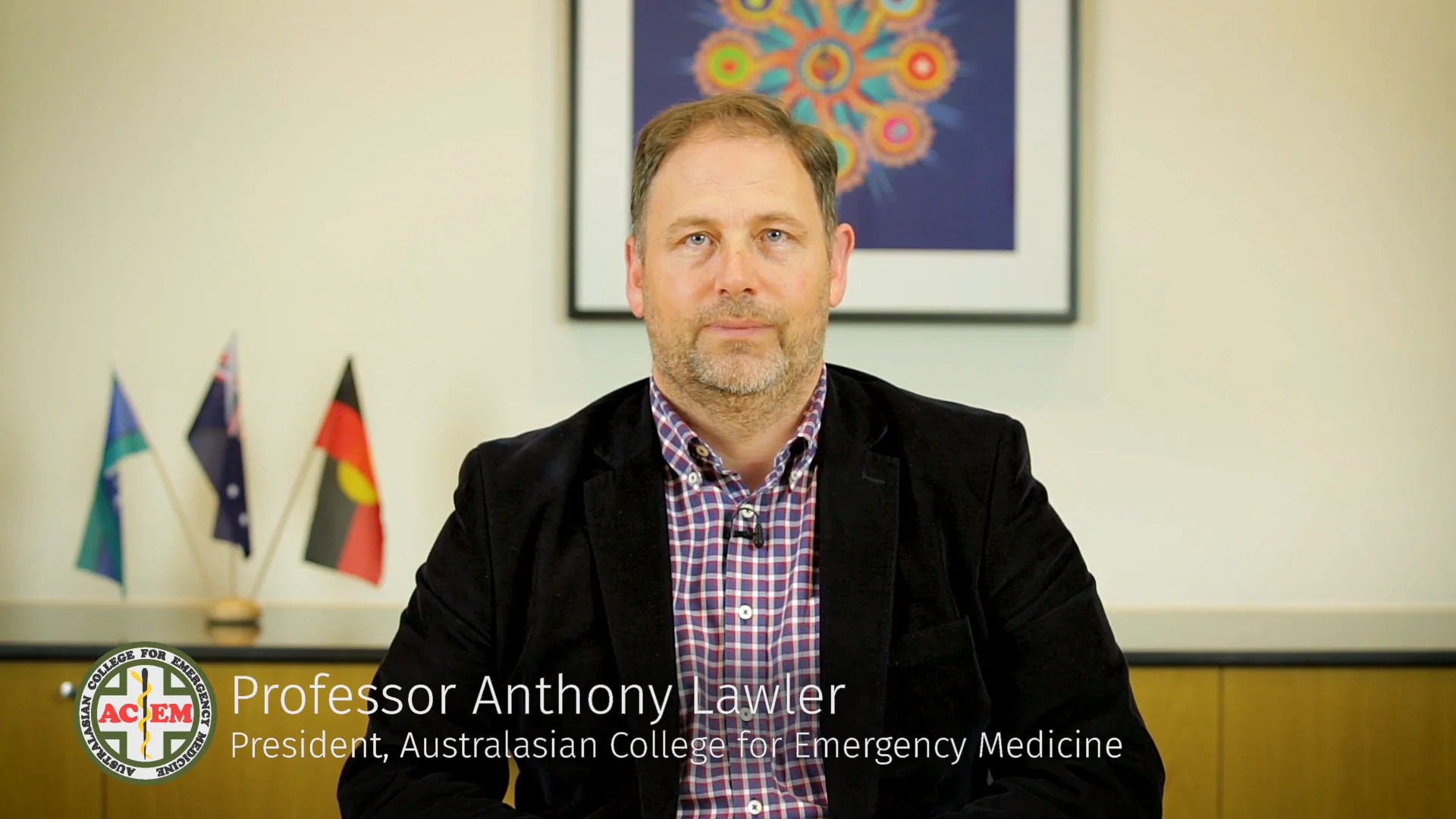 Message from ACEM President, Professor Anthony Lawler