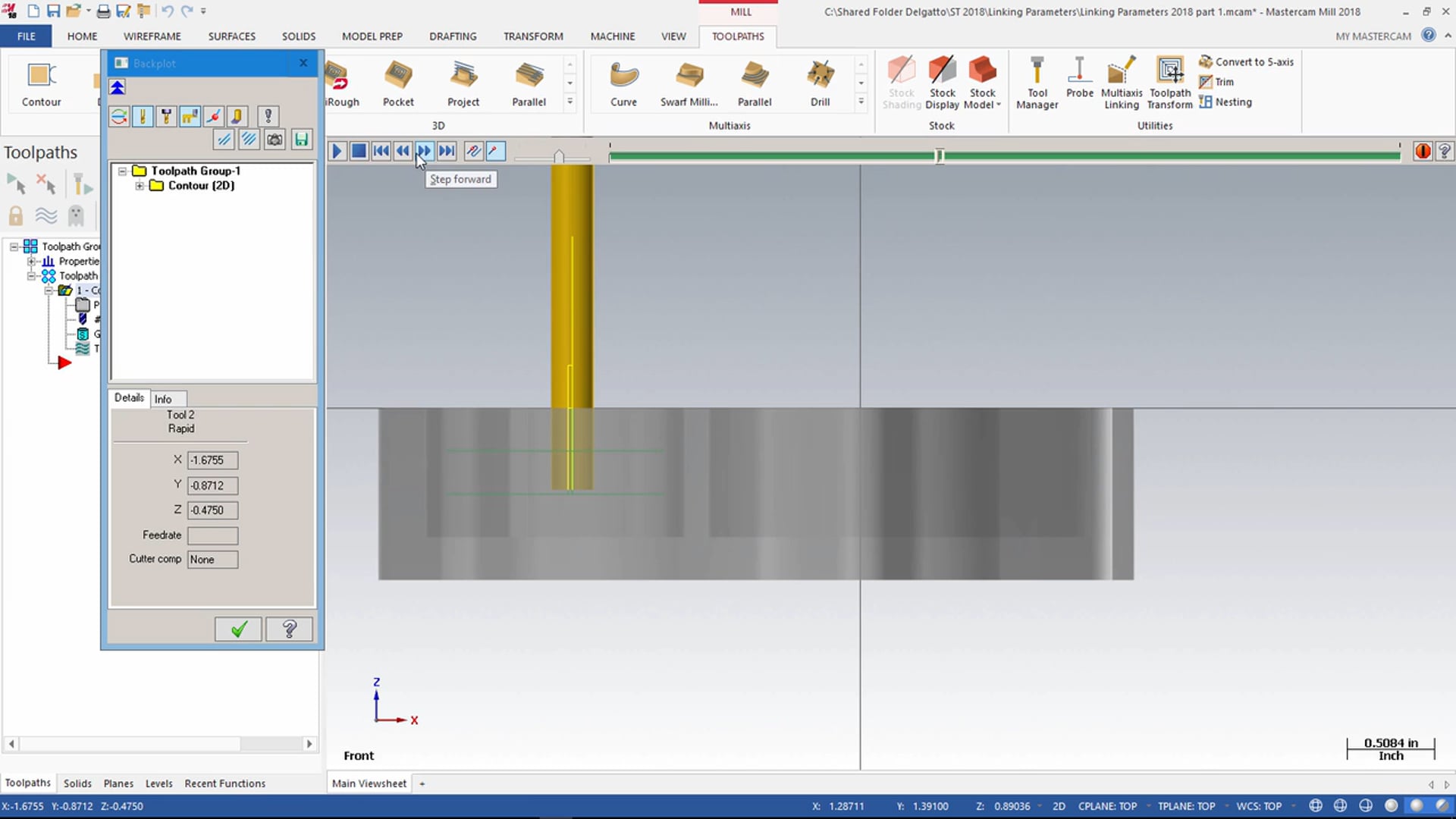 Mastercam 2023 Library - 2D Linking Parameters Part 2 Mastercam 2023 Library - 2D Linking Parameters Part 2