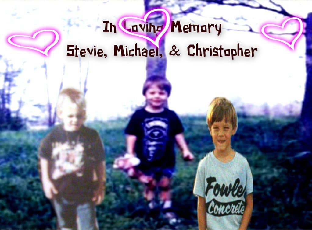 In Memory of Christopher Byers,Michael Moore and Stevie Branch," I ...