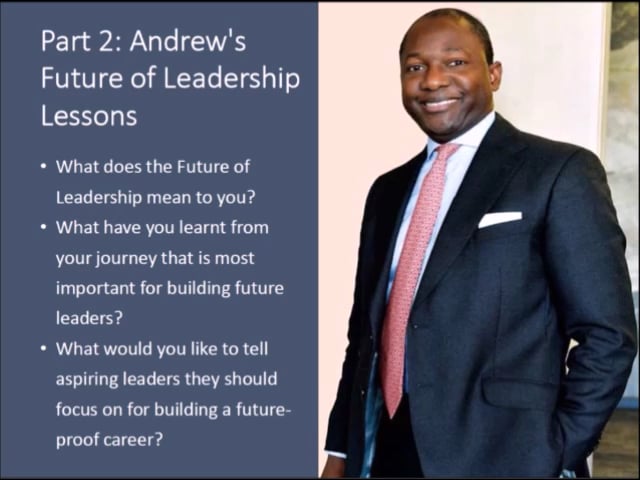 The Future of Leadership Forum: Interview with Andrew Darfoor (Group ...