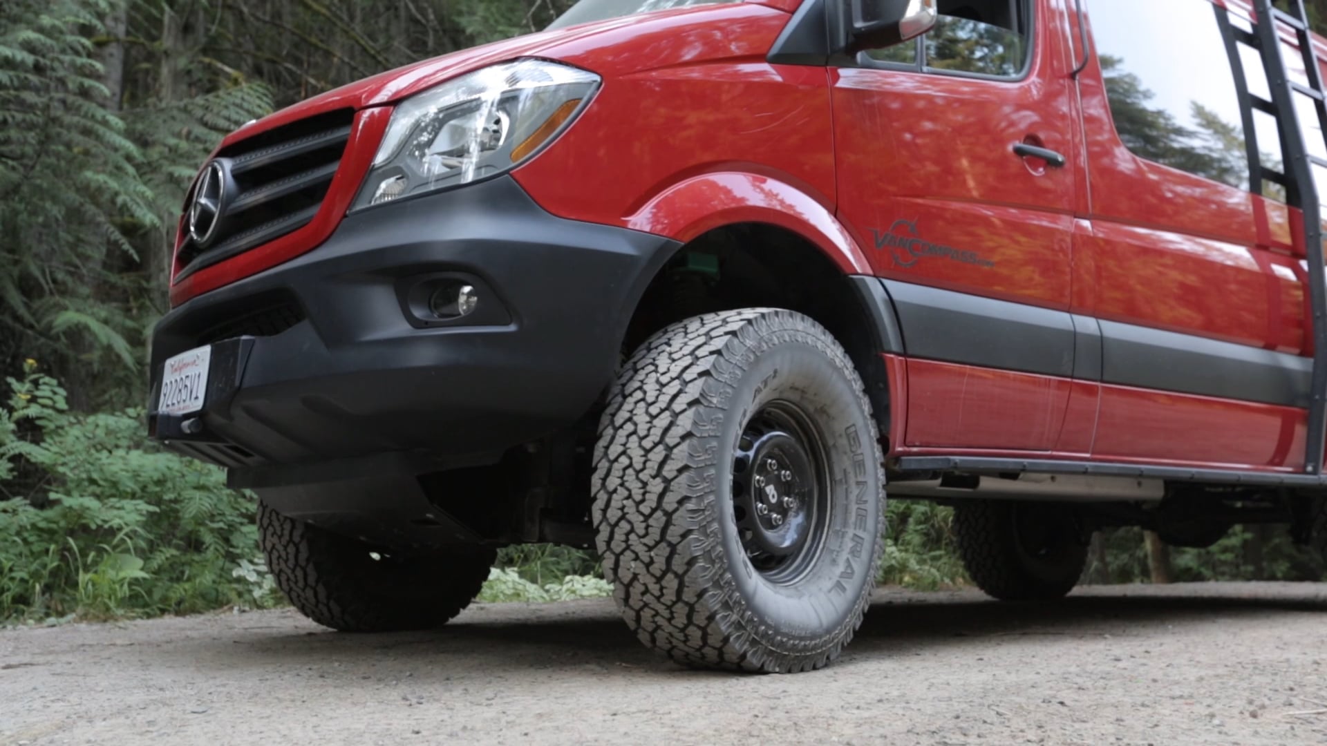 Van Compass 4x4 Mercedes Sprinter Van 2" Suspension Lift Kit on Vimeo