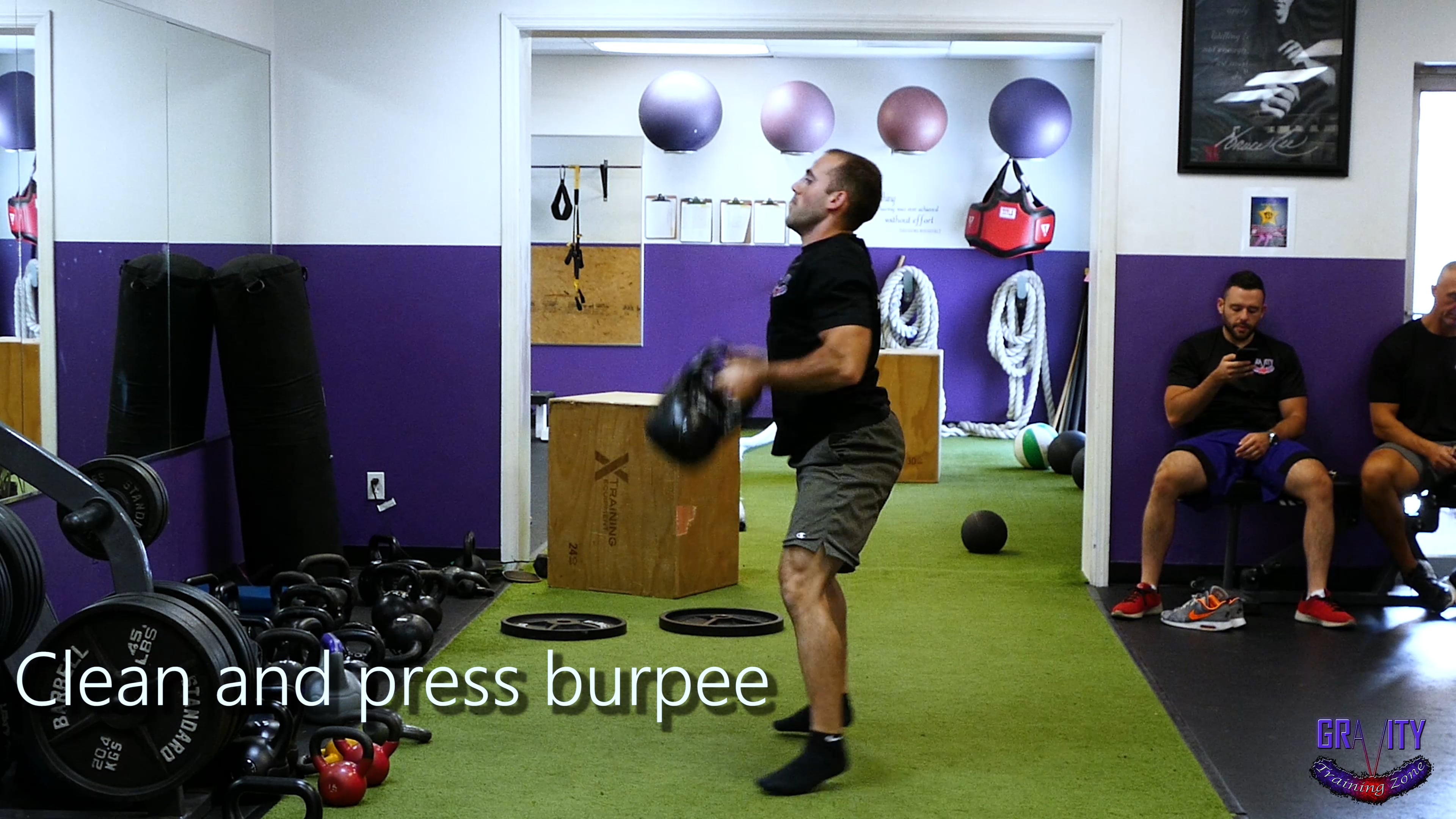 clean and press burpee on Vimeo