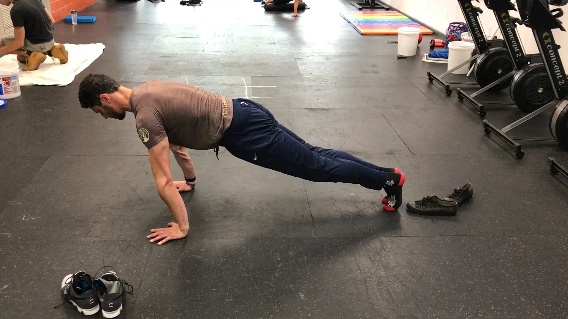 High Plank aka straight arm plank aka forward leaning rest (FLR) on Vimeo