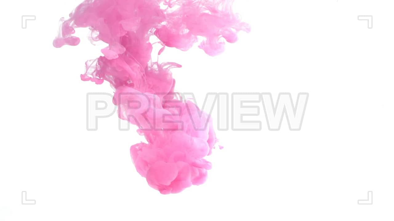 Pink ink in water Stock Video on Vimeo