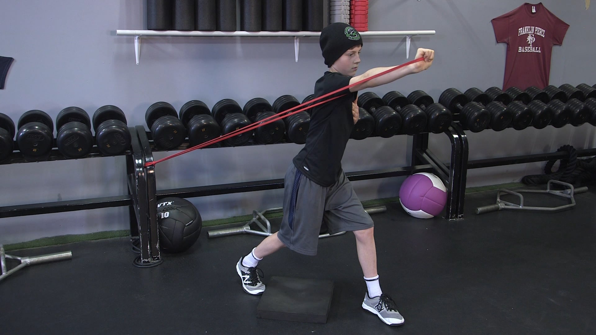 Baseball Strength Training: Youth Band Press Series | Wasserman Strength